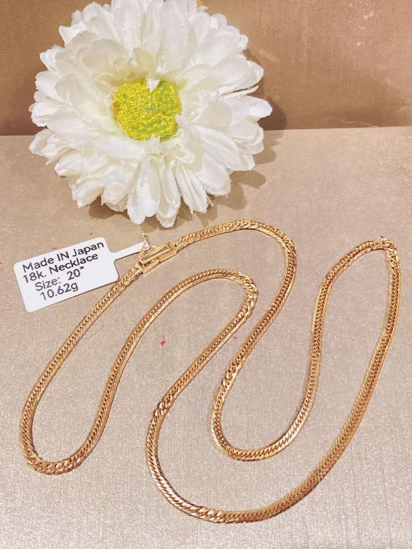 Double lock Chain Necklace Jg, Women's Fashion, Jewelry & Organizers ...