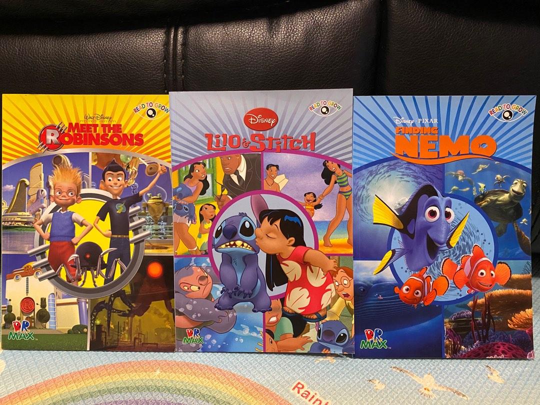 DR Max Disney (3 Books:Nemo, Stitch, Meet the Robinsons), 興趣及遊戲, 書本 ...
