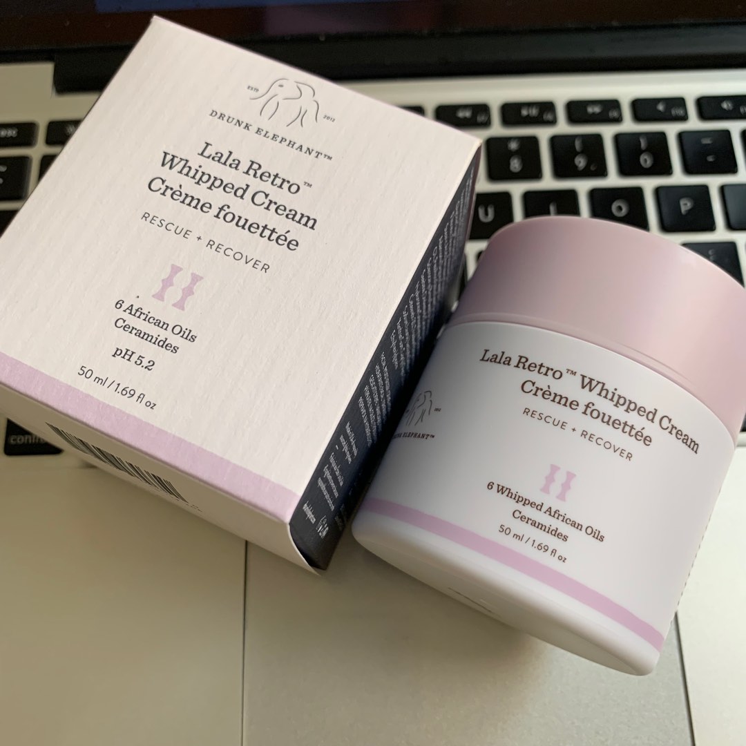 DRUNK ELEPHANT Lala Retro Whipped Cream 50ml, 美容＆個人護理, 健康及美容 - 皮膚護理, 面部 ...