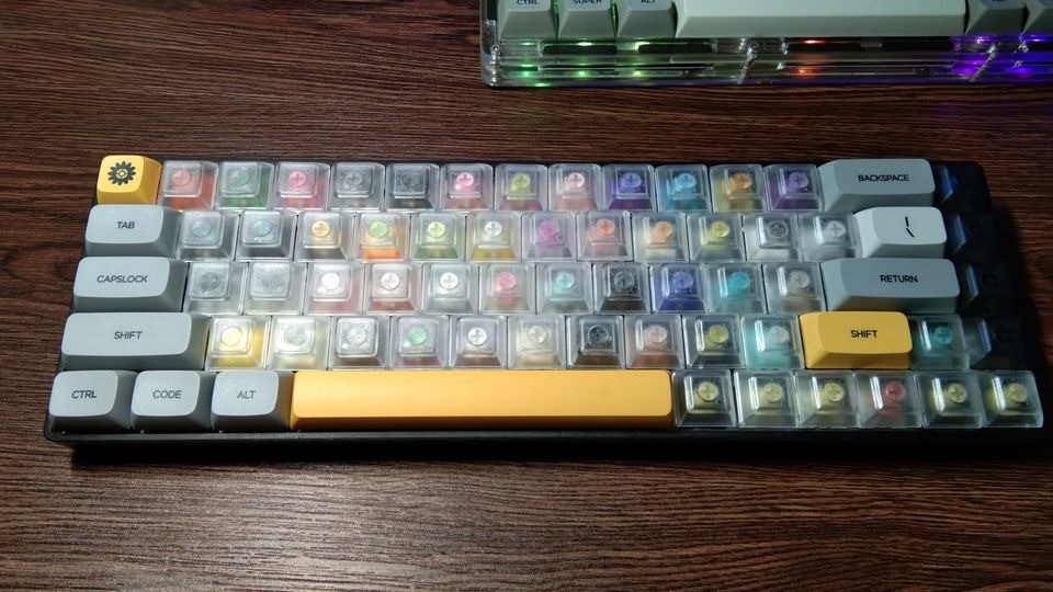 DSA Uniform Profile Blank Keycaps (60pcs + 5 free), Computers & Tech ...