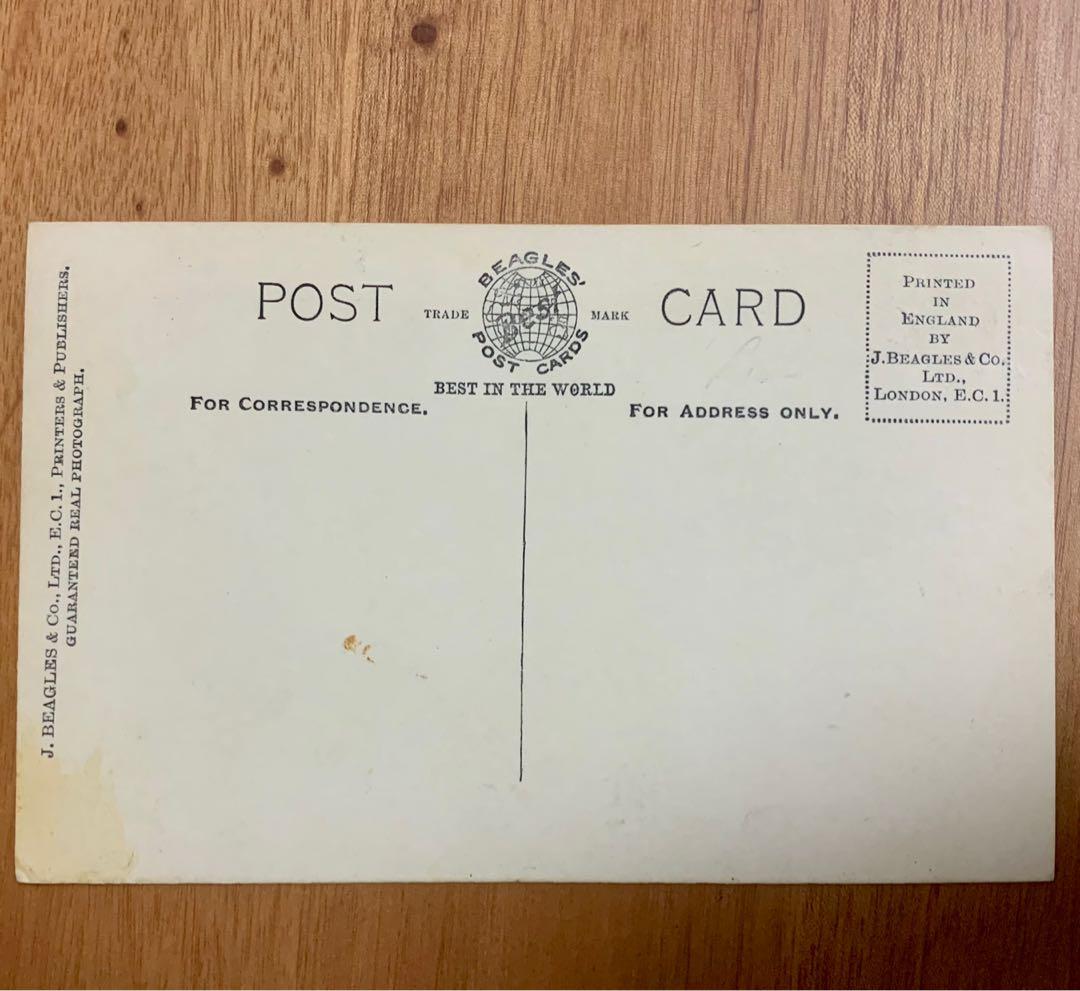 Early KING GEORGE V postcard mint (grandfather of Queen Elizabeth II ...