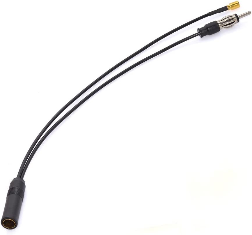 Eightwood DAB Splitter DAB Aerial Splitter Cable SMB Antenna Splitter ...