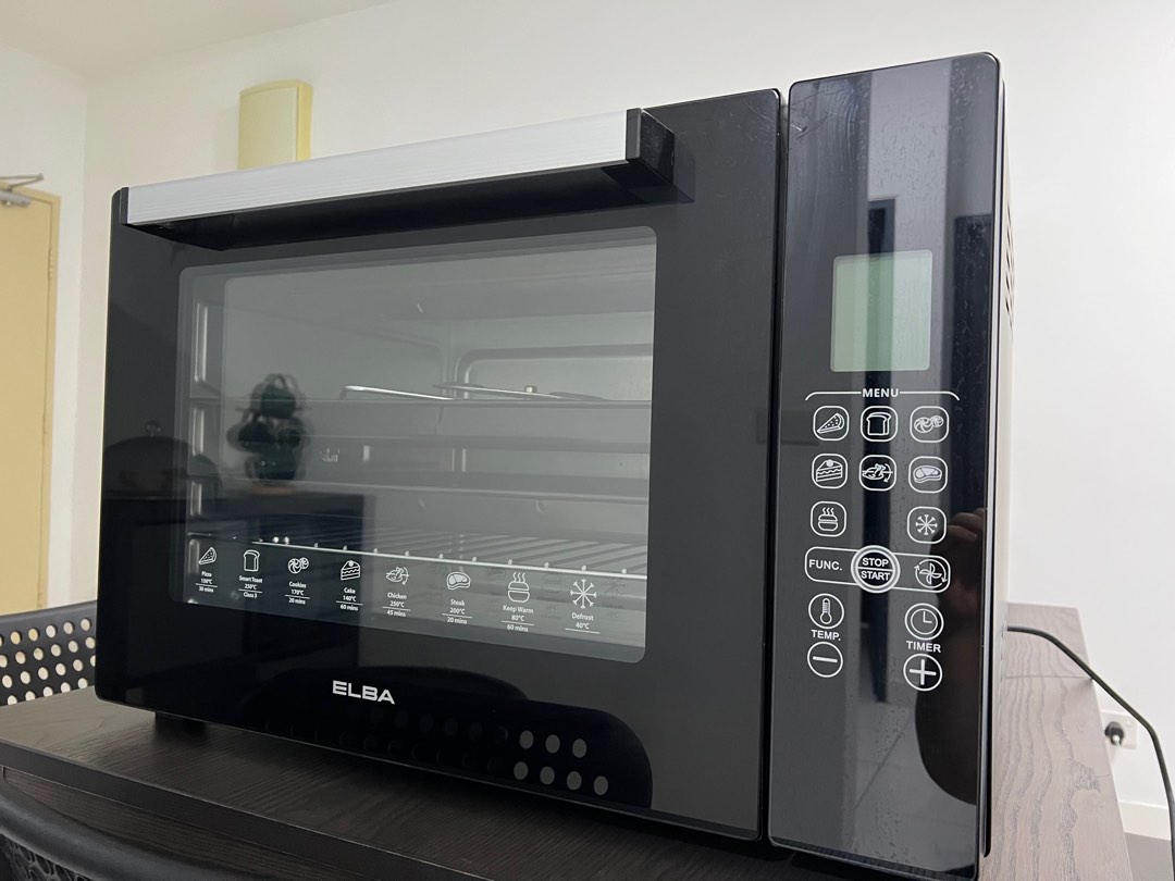 Elba 60L Electric Oven (EEO-J6091D(BK)), TV & Home Appliances, Kitchen ...