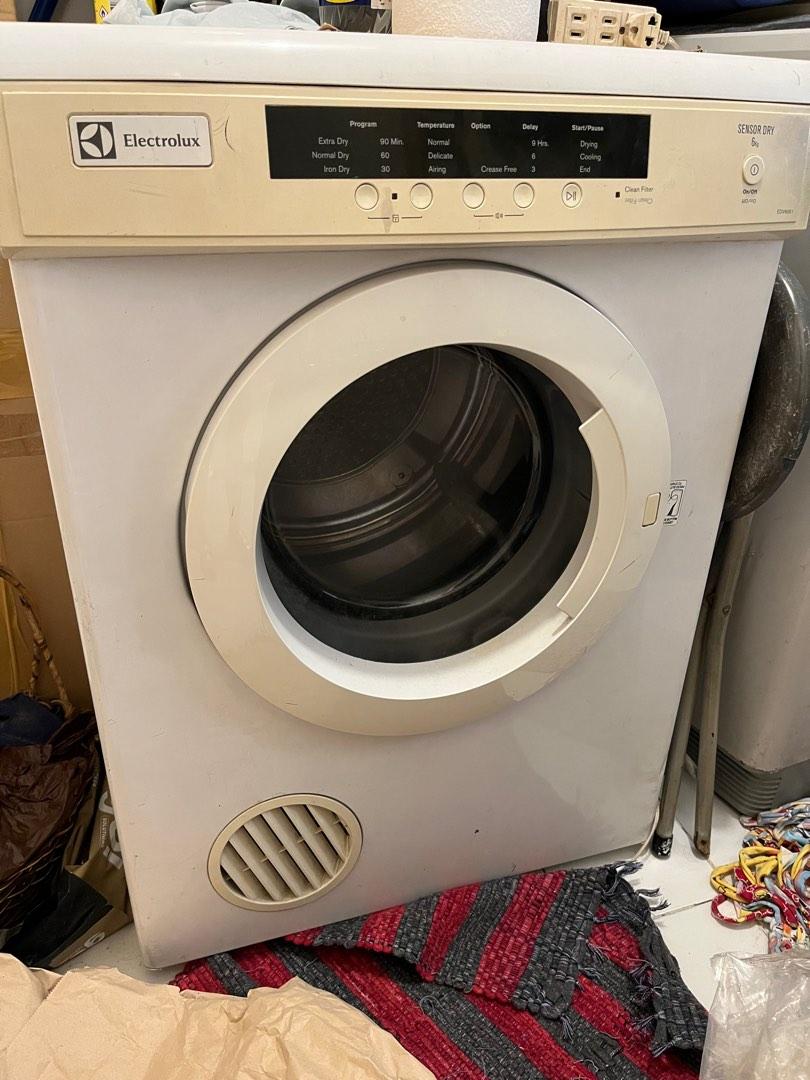 Electrolux clothes dryer 6kg, TV & Home Appliances, Washing Machines ...