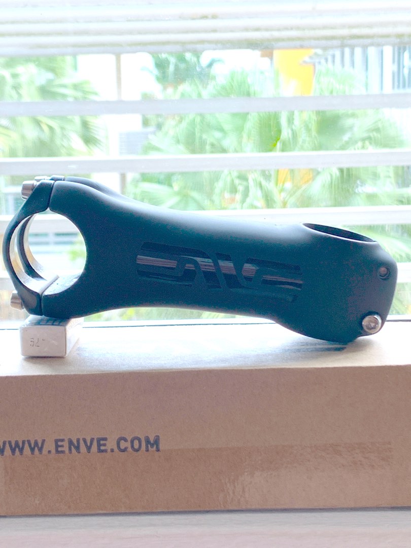 BNIB Enve Stem Black Edition 110mm CPS, Sports Equipment, Bicycles ...