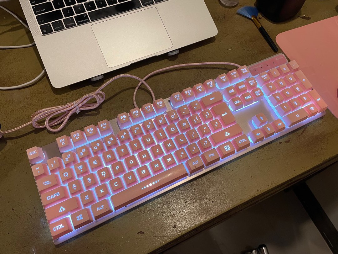 Fantech Keyboard Fighter II K613L Sakura Edition, Computers & Tech ...