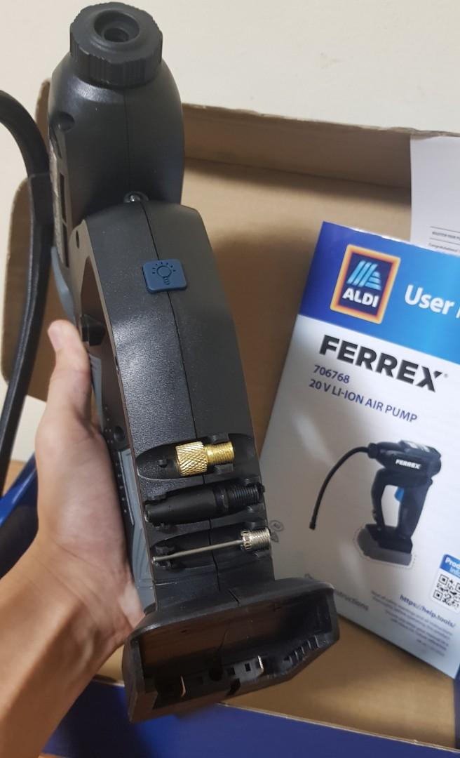 Ferrex 20v cordless air pump skin, Commercial & Industrial ...