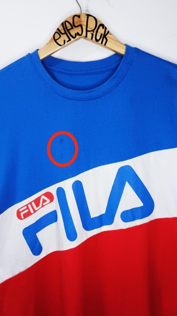 FILA TRI-TONE CUT NECK TAG MEDIUM SIZE FRAME ISSUE: CHECK LAST PIC IF ...