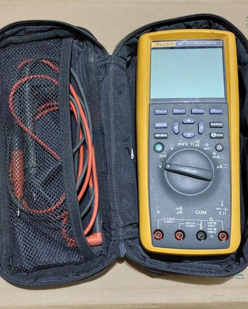 Fluke 287 True RMS Multimeter, Commercial & Industrial, Industrial ...