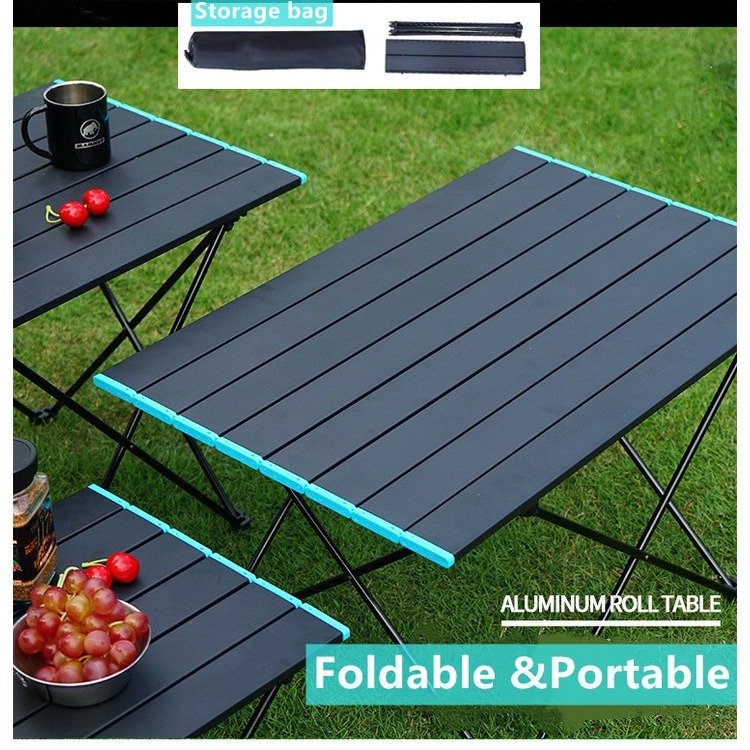 Foldable Table Portable Camping Ultralight Table Aluminum Collapsible ...