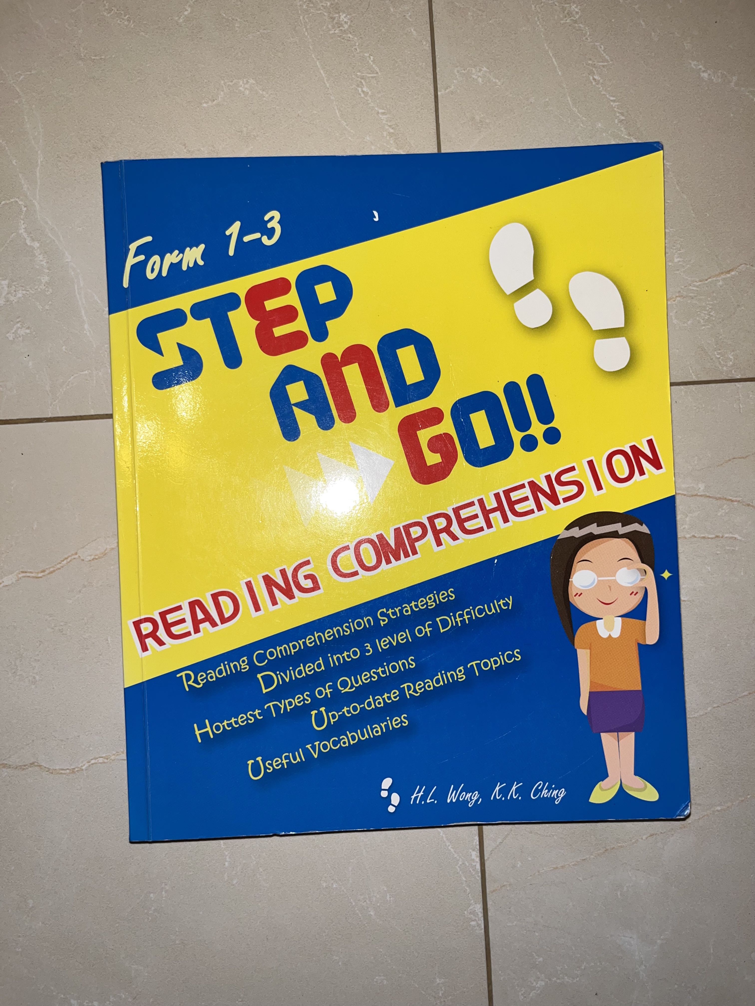 Form 1-3 Step and go reading comprehension, 興趣及遊戲, 書本 & 文具, 教科書 - Carousell
