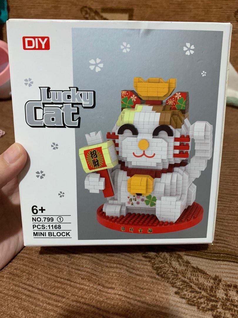 Fortune Cat Blocks assembled complete, Hobbies & Toys, Toys & Games on ...