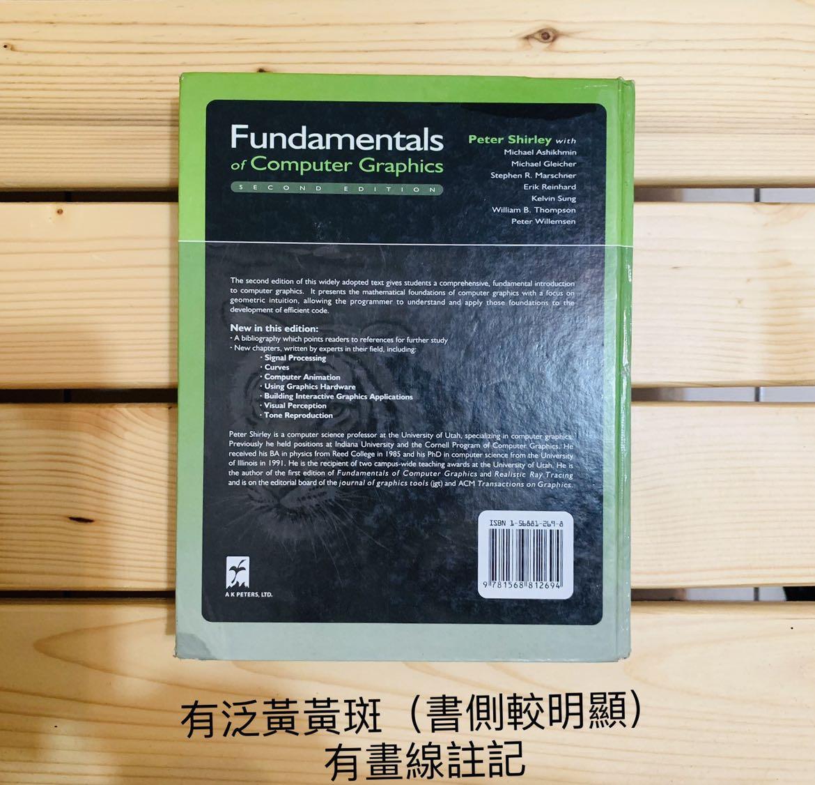 Foundation of Computer Graphics 2/e #電腦圖學 #原文書 #22開學季, 書籍、休閒與玩具, 書本及雜誌 ...
