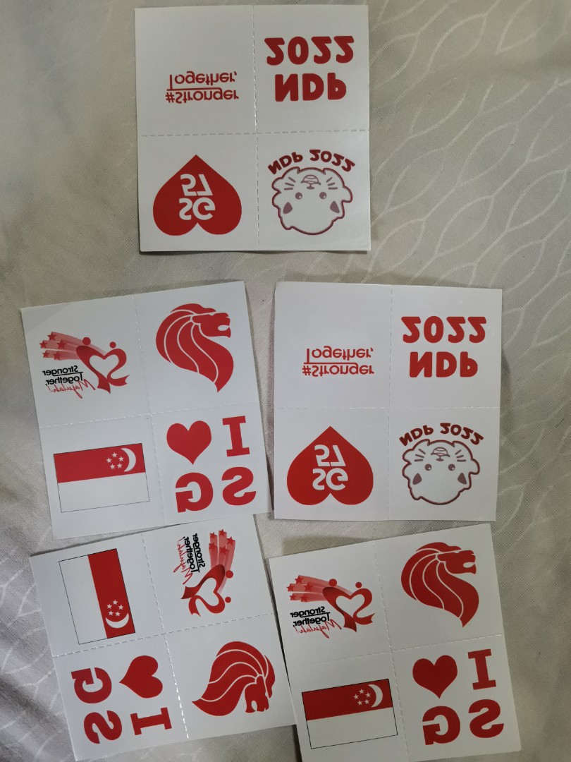 Free NDP tattoo, Hobbies & Toys, Stationery & Craft, Other Stationery ...