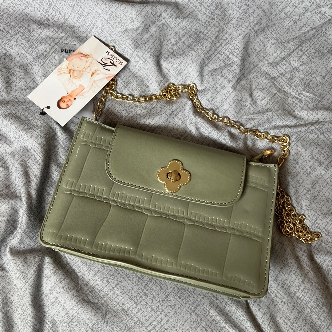 Fresh Sage Green Bag, Women's Fashion, Bags & Wallets, Cross-body Bags ...