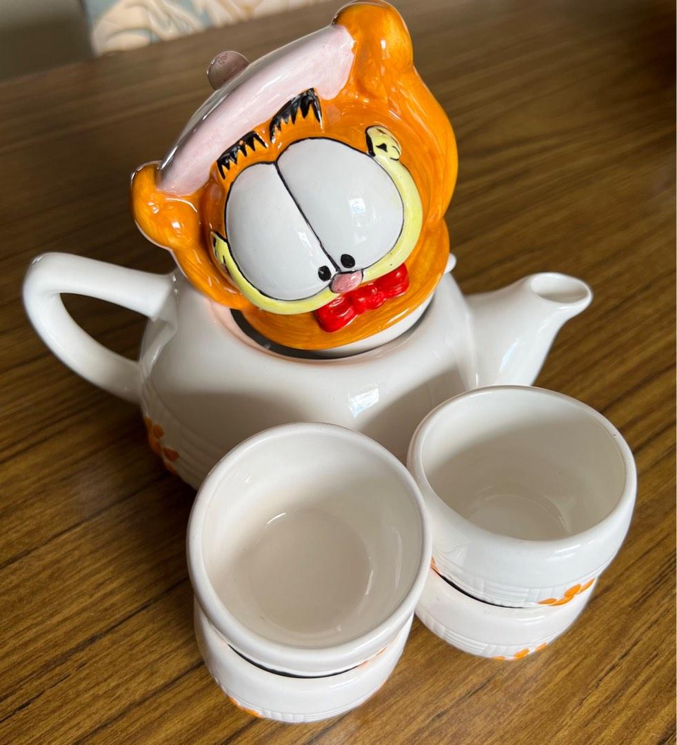 Garfield Collectible Tea Set & Mug, Hobbies & Toys, Memorabilia ...