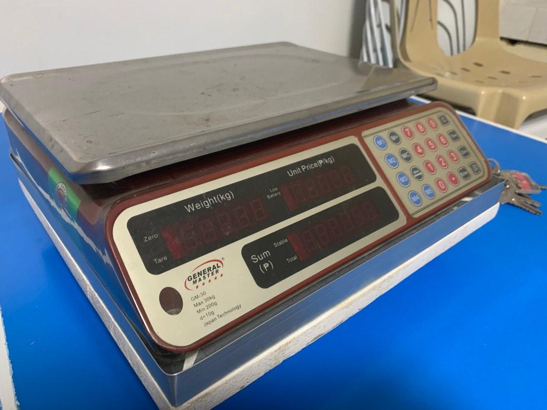 General Master Digital Weighing Scale, Health & Nutrition, Health ...