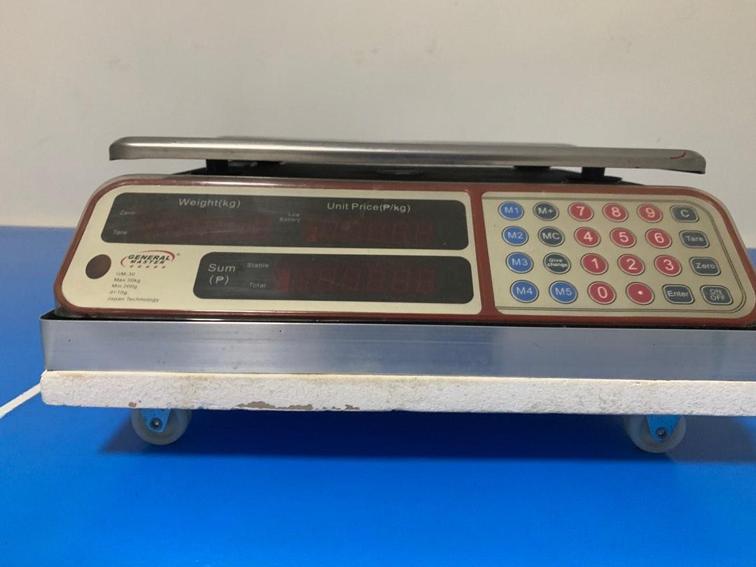 General Master Digital Weighing Scale, Health & Nutrition, Health ...