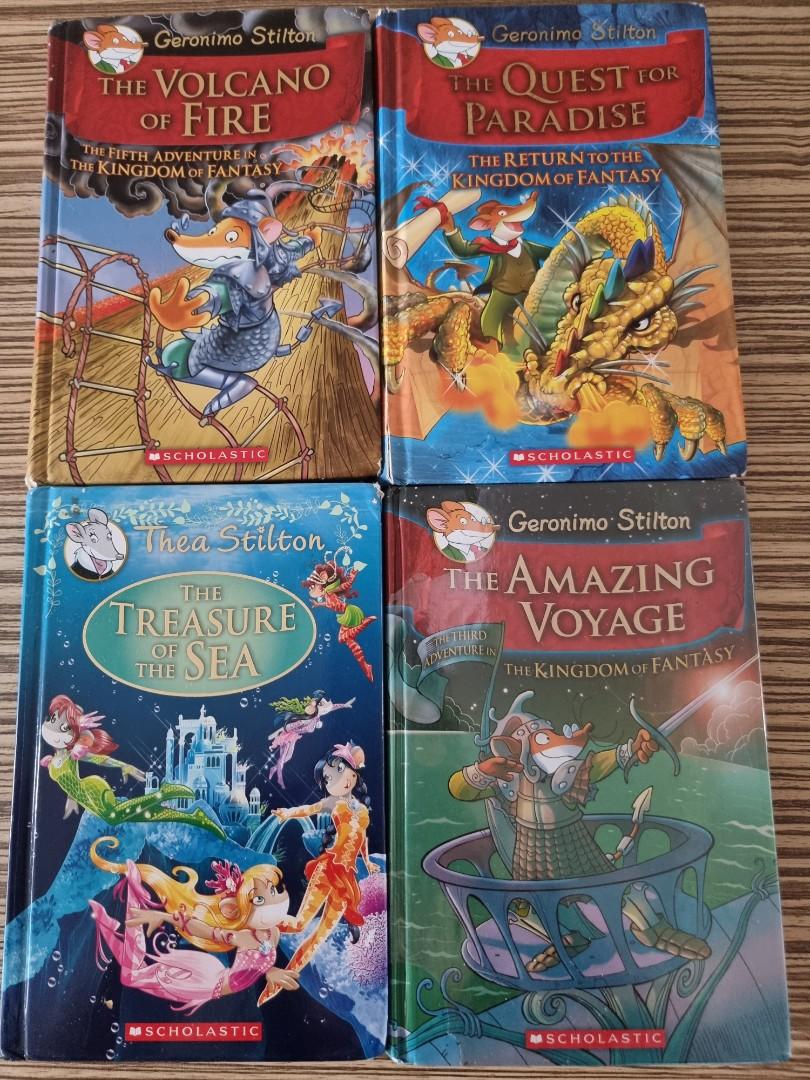 Geronimo & Thea Stilton hard cover books, Hobbies & Toys, Books ...