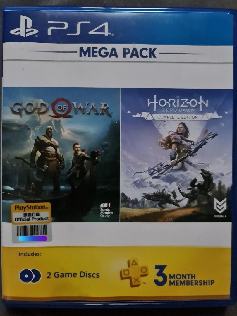 God of War and Horizon Zero Dawn Bundle, Video Gaming, Video Games ...