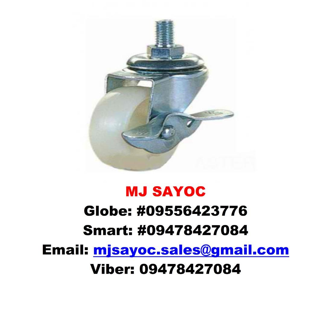 GOING POLYPROPHYLENE CASTER SCREW W/ BRAKE TYPE, Commercial ...