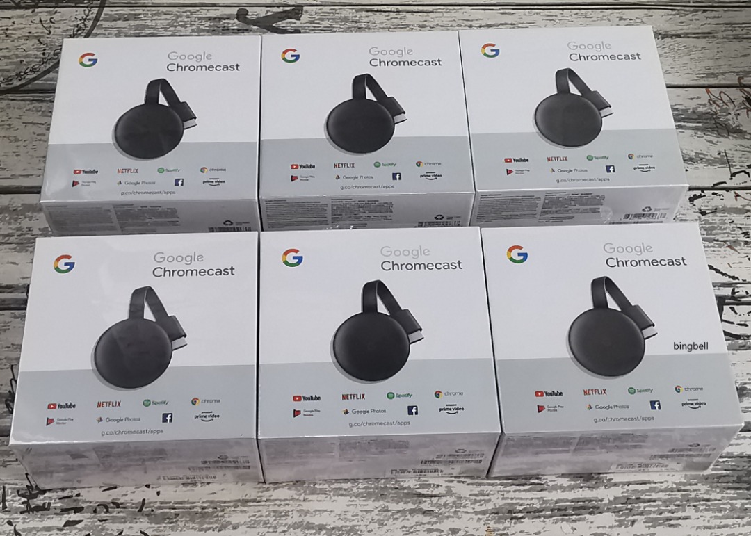Google Chromecast Gen 3, TV & Home Appliances, TV & Entertainment ...