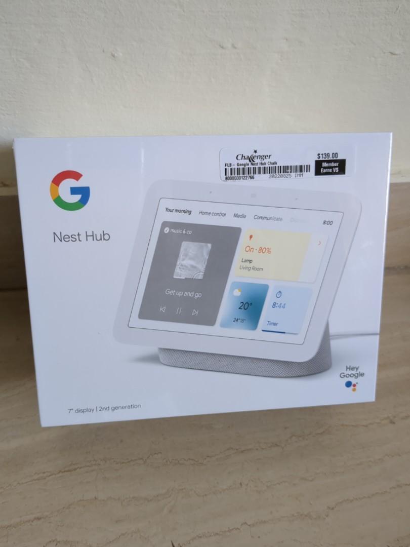 Google Nest Hub Gen 2, TV & Home Appliances, TV & Entertainment ...