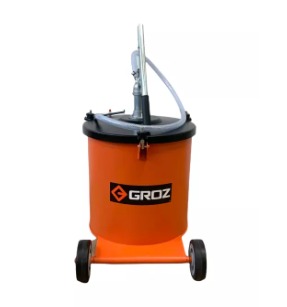 Groz Oil Lube Dispenser 30 Liters Capacity with Wheels Model: OLP/30W ...