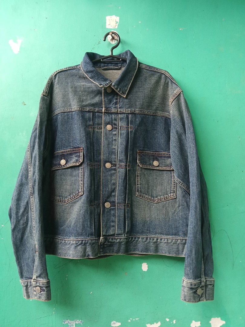 GU type 2 denim jacket, Men's Fashion, Coats, Jackets and Outerwear on ...