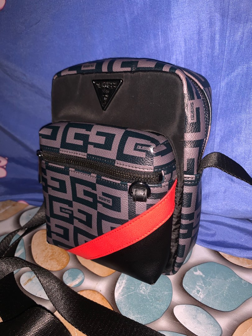 Guess Men Reino Crossbody Bag, Men's Fashion, Bags, Sling Bags on Carousell