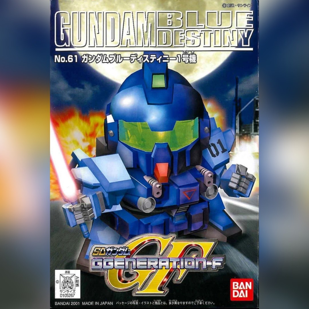 Gundam Blue Destiny, Hobbies & Toys, Toys & Games on Carousell