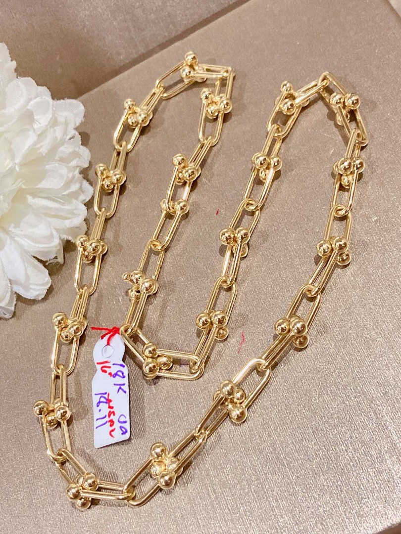 Hardwear Necklace 18k Gold, Women's Fashion, Jewelry & Organizers ...