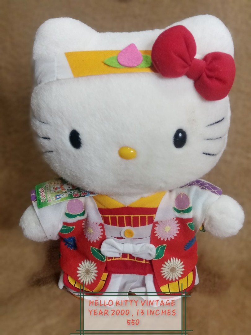 HELLO KITTY VINTAGE YEAR 2000, Hobbies & Toys, Toys & Games on Carousell