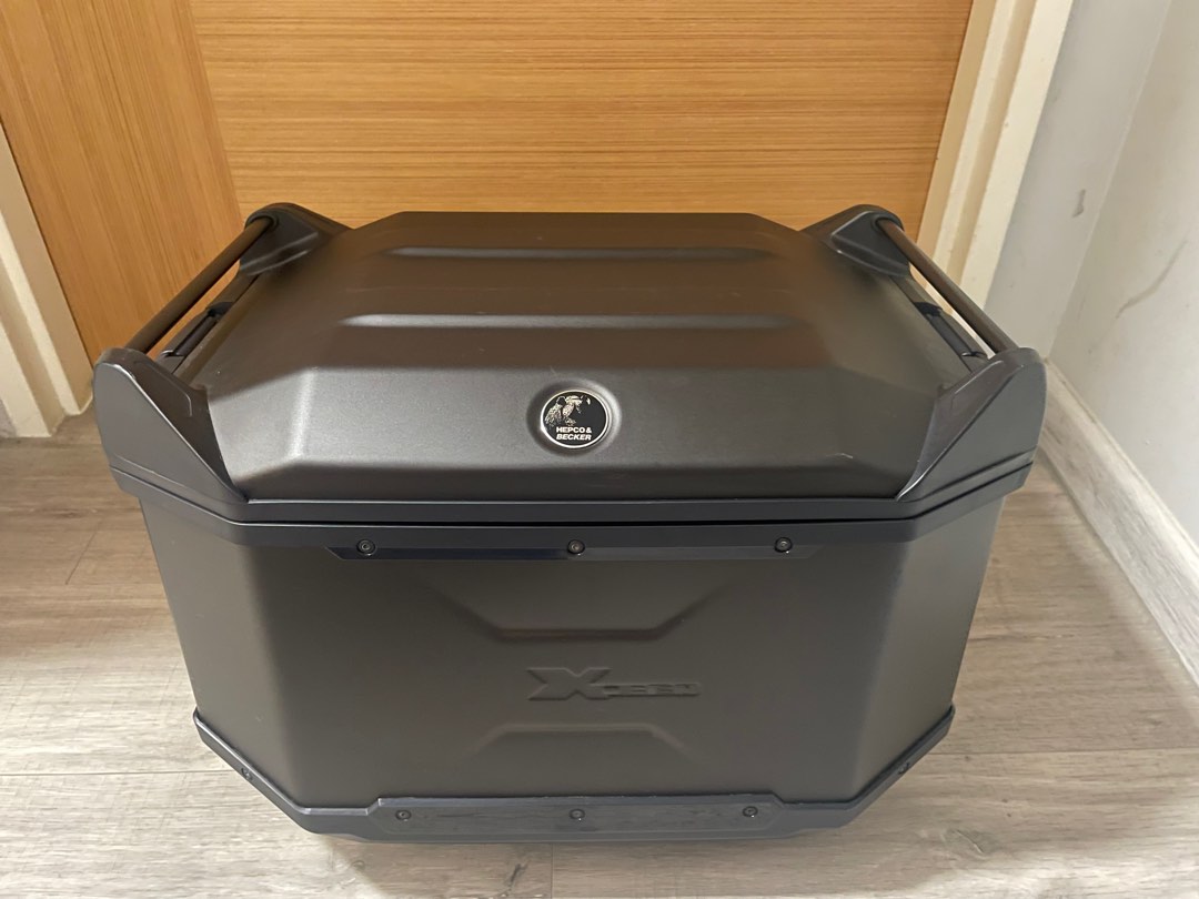 Hepco and Becker Xceed box and Rack, Motorcycles, Motorcycle ...