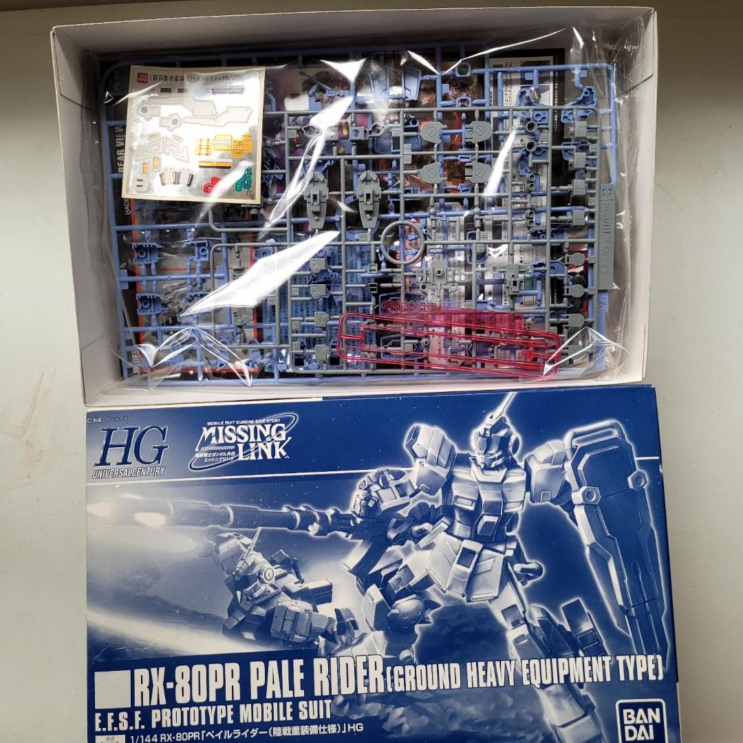 HG RX-80PR Pale Rider (Ground Heavy Equipment Type), Hobbies & Toys ...
