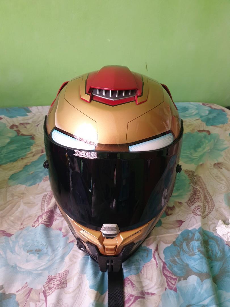HJC Rpha 70 Iron Man limited edition, Motorbikes, Motorbike Parts ...