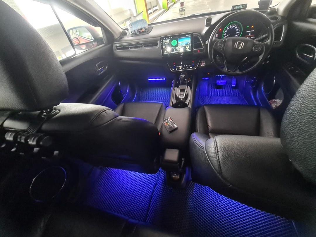 Honda Vezel / HRV RGB Leg Room Light Installation, Car Accessories ...