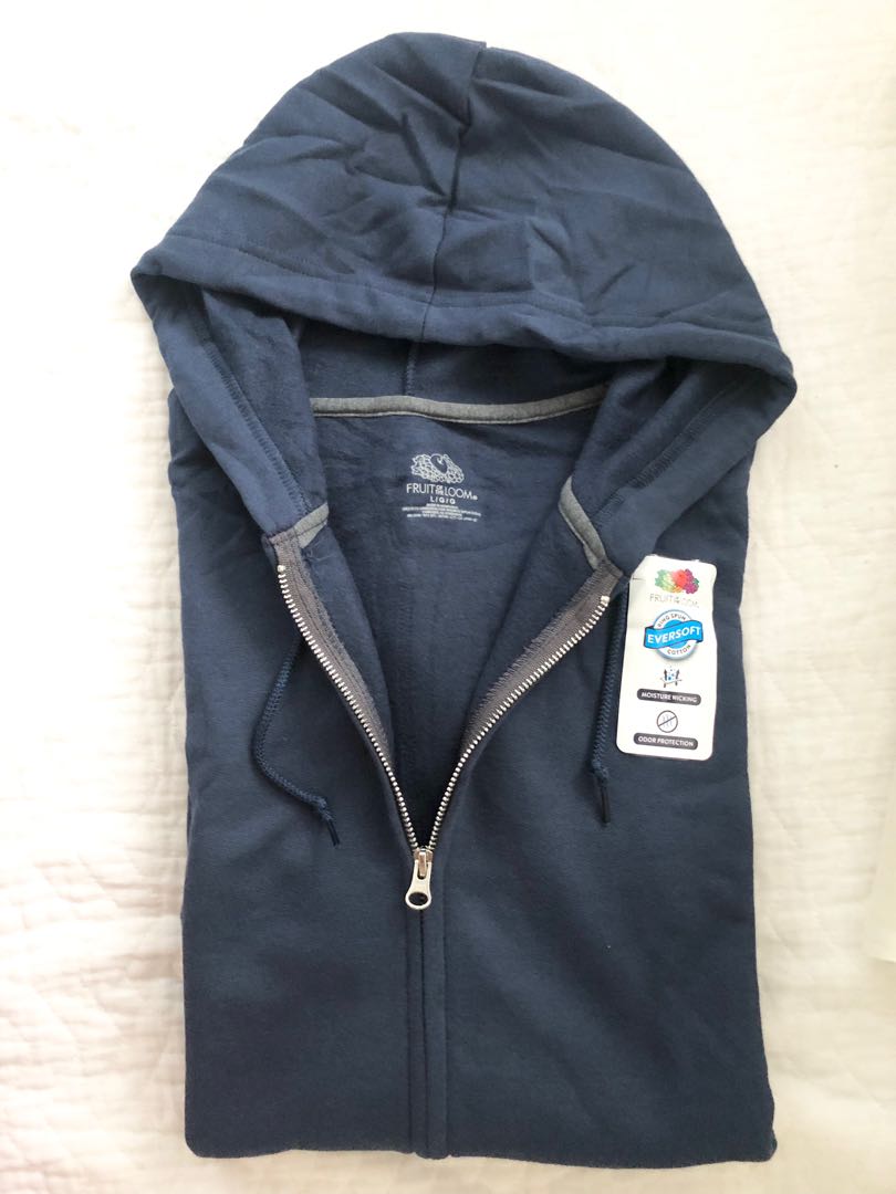 Hoodie Jacket (Fruit of the Loom), Men's Fashion, Coats, Jackets and ...