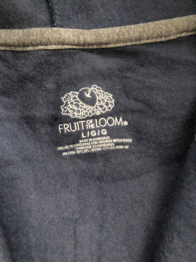 Hoodie Jacket (Fruit of the Loom), Men's Fashion, Coats, Jackets and ...