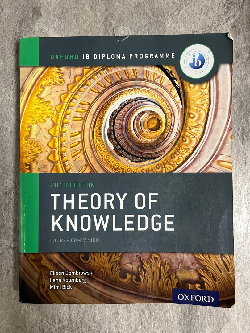 IB Theory of Knowledge Textbook (TOK), 興趣及遊戲, 書本 & 文具, 教科書 - Carousell