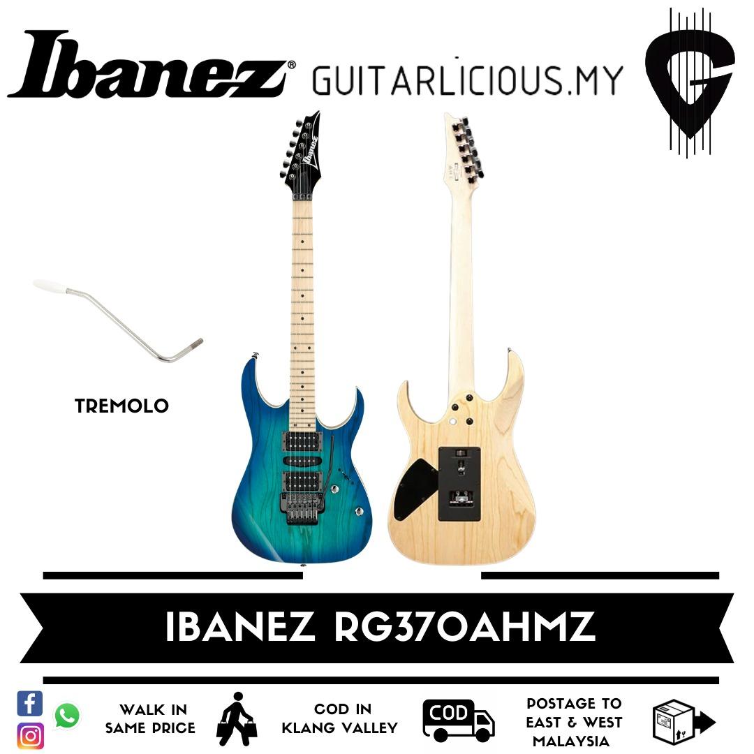 Ibanez RG370AHMZ Standard Floyd Rose Electric Guitar - Blue Moon Burst ...