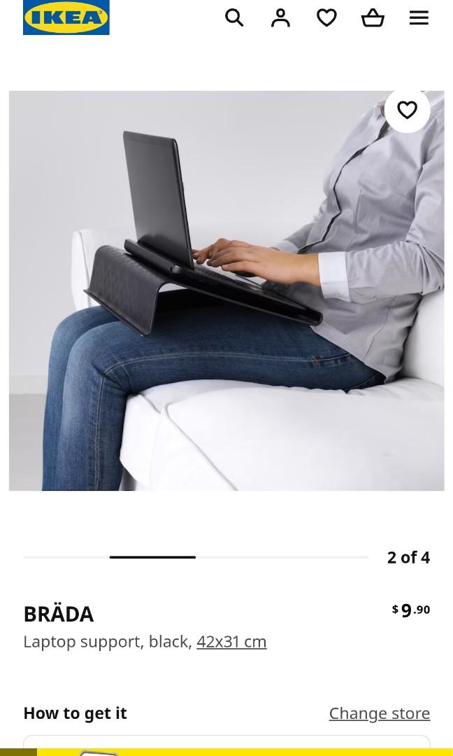 IKEA BRADA Laptop stand, Furniture & Home Living, Furniture, Other Home ...