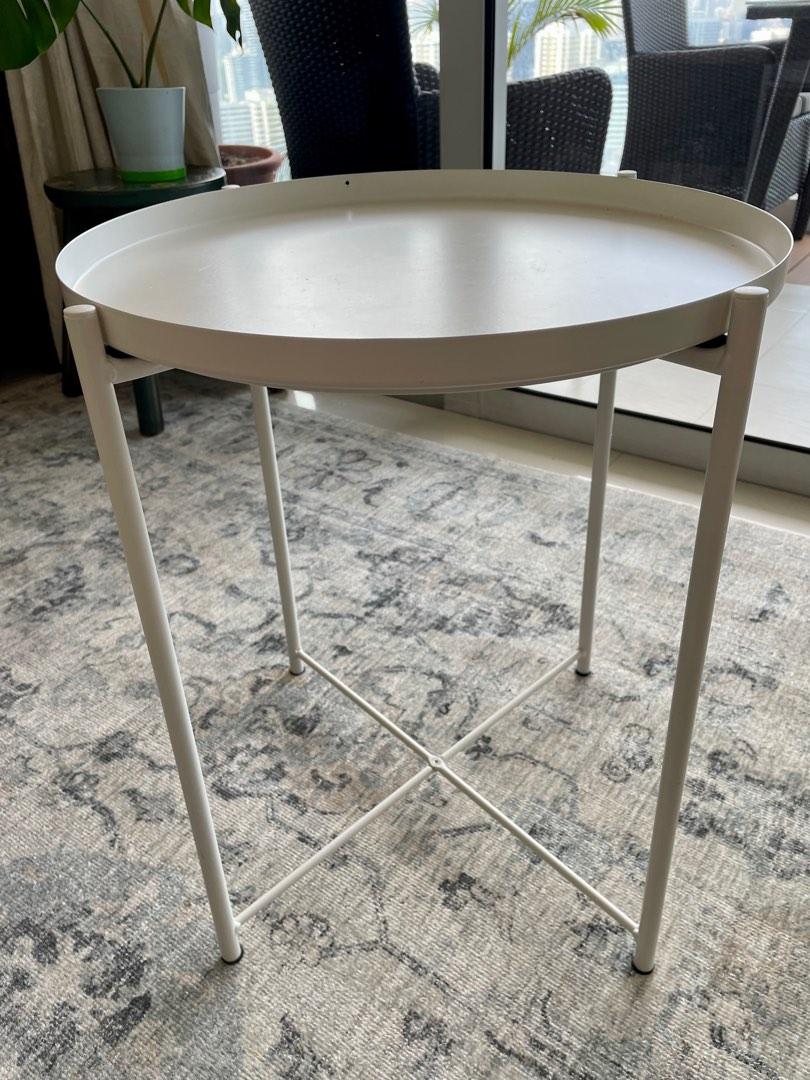 IKEA Side Table, Furniture & Home Living, Furniture, Tables & Sets on Carousell