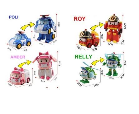 ★IMP HOUSE★ROBOCAR POLI ★ Transformer toy Poli Heli Roy Amber IBG0879 ...
