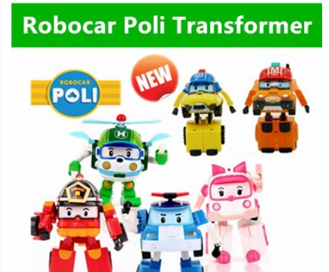 ★IMP HOUSE★ROBOCAR POLI ★ Transformer toy Poli Heli Roy Amber IBG0879 ...