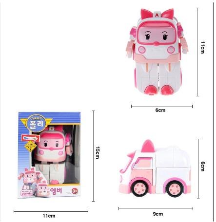 ★IMP HOUSE★ROBOCAR POLI ★ Transformer toy Poli Heli Roy Amber IBG0879 ...