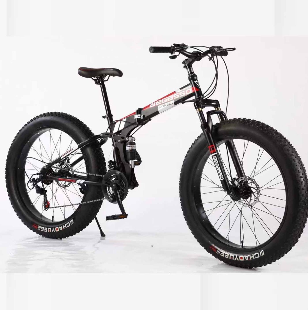 INSTOCKS Shimano gear Begasso Fat bike Mountain bike Full suspension ...
