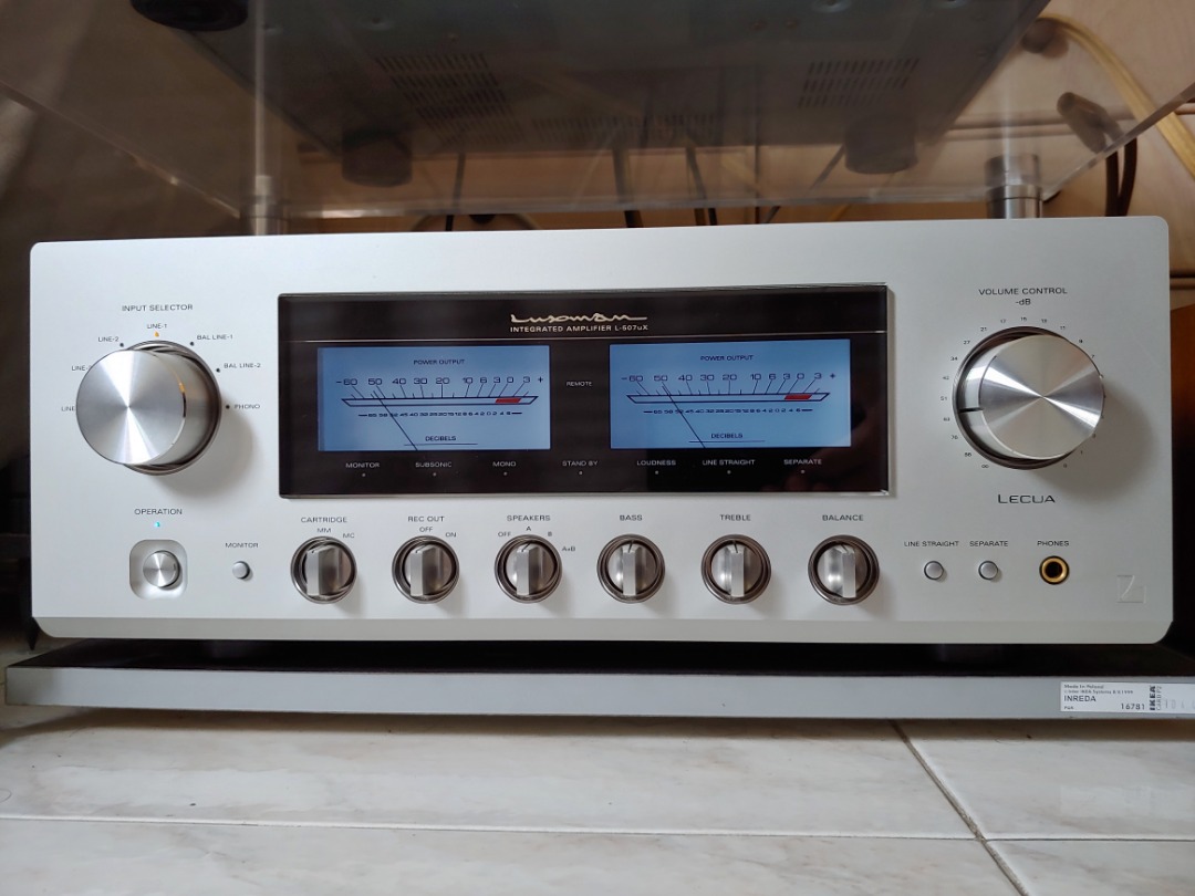 Integrated Amplifier Luxman L-507 UX (pristine condition) (100v ...