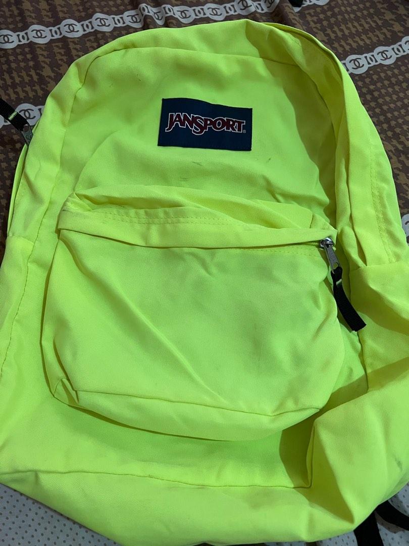 Jansport Neon Bag, Men's Fashion, Bags, Backpacks on Carousell