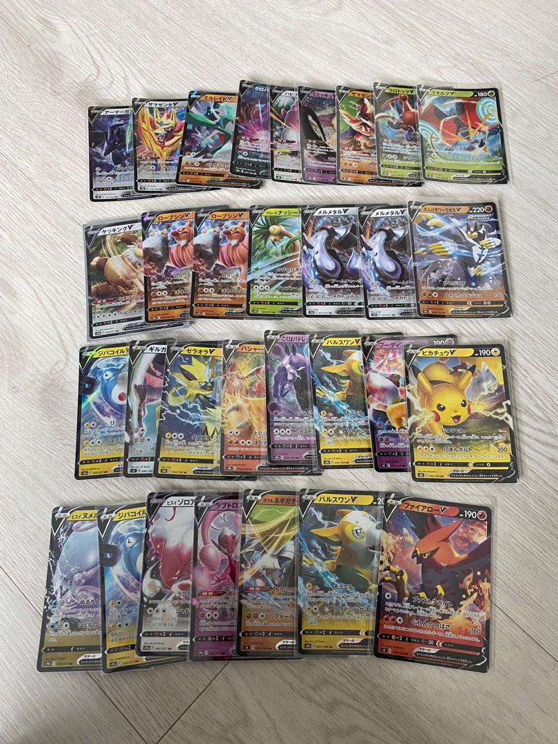 Japanese V pokemon TCG Assorted, Hobbies & Toys, Toys & Games on Carousell